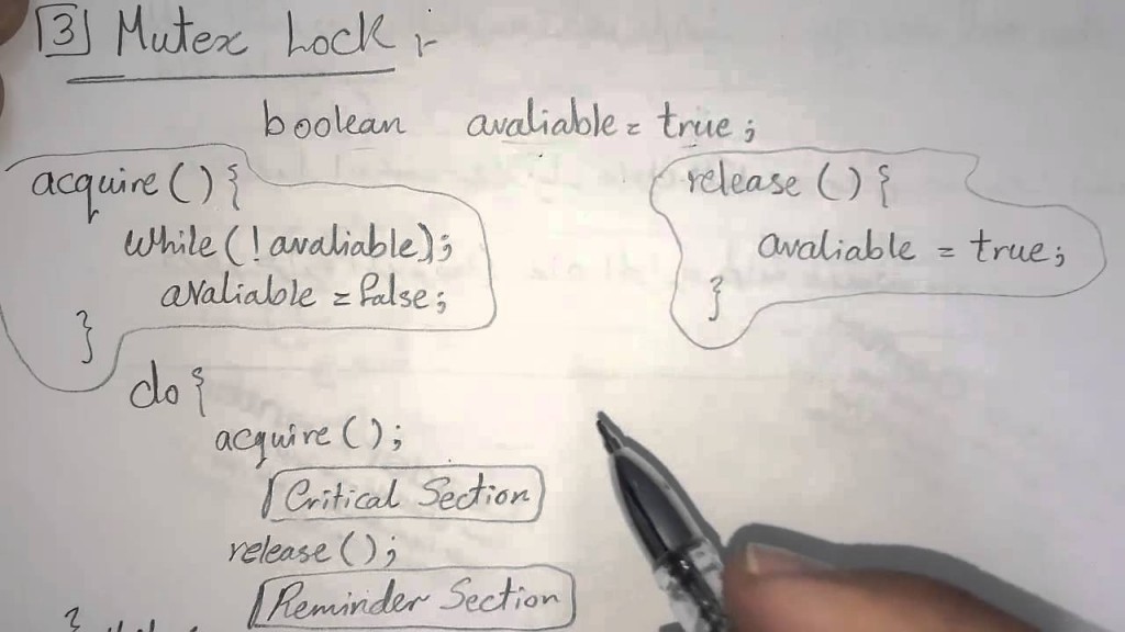 Deadlock With Mutex Locks Bsetec