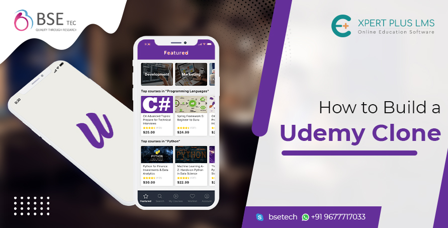 How to Build a Udemy Clone - Expert Plus LMS | BSEtec