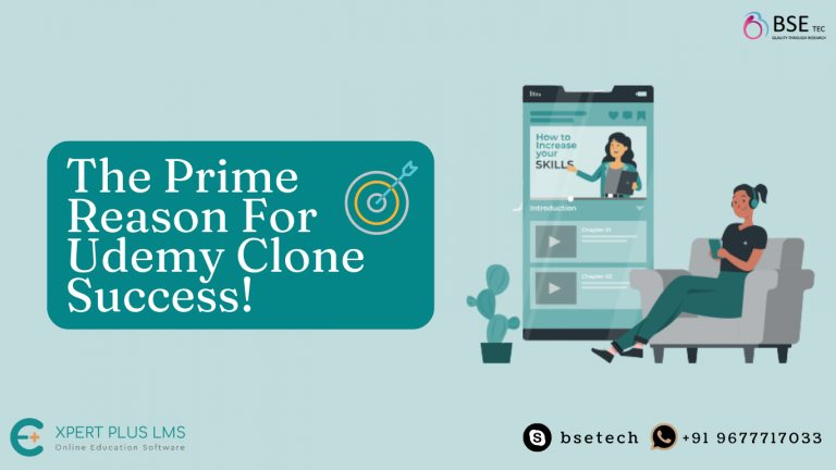 The Prime Reason For Udemy Clone Success | BSEtec The Prime Reason For Udemy Clone Success | BSEtec