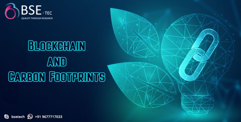 Blockchain and Carbon Footprints | BSEtec