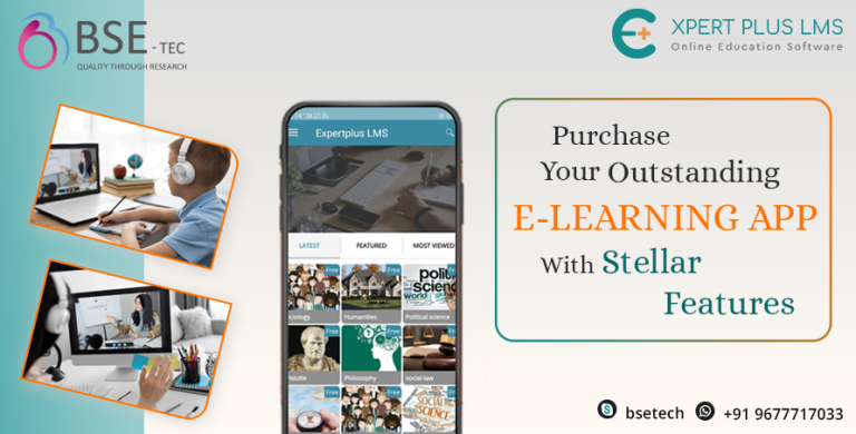 Purchase Your Outstanding E-Learning App With Stellar Features | BSEtec