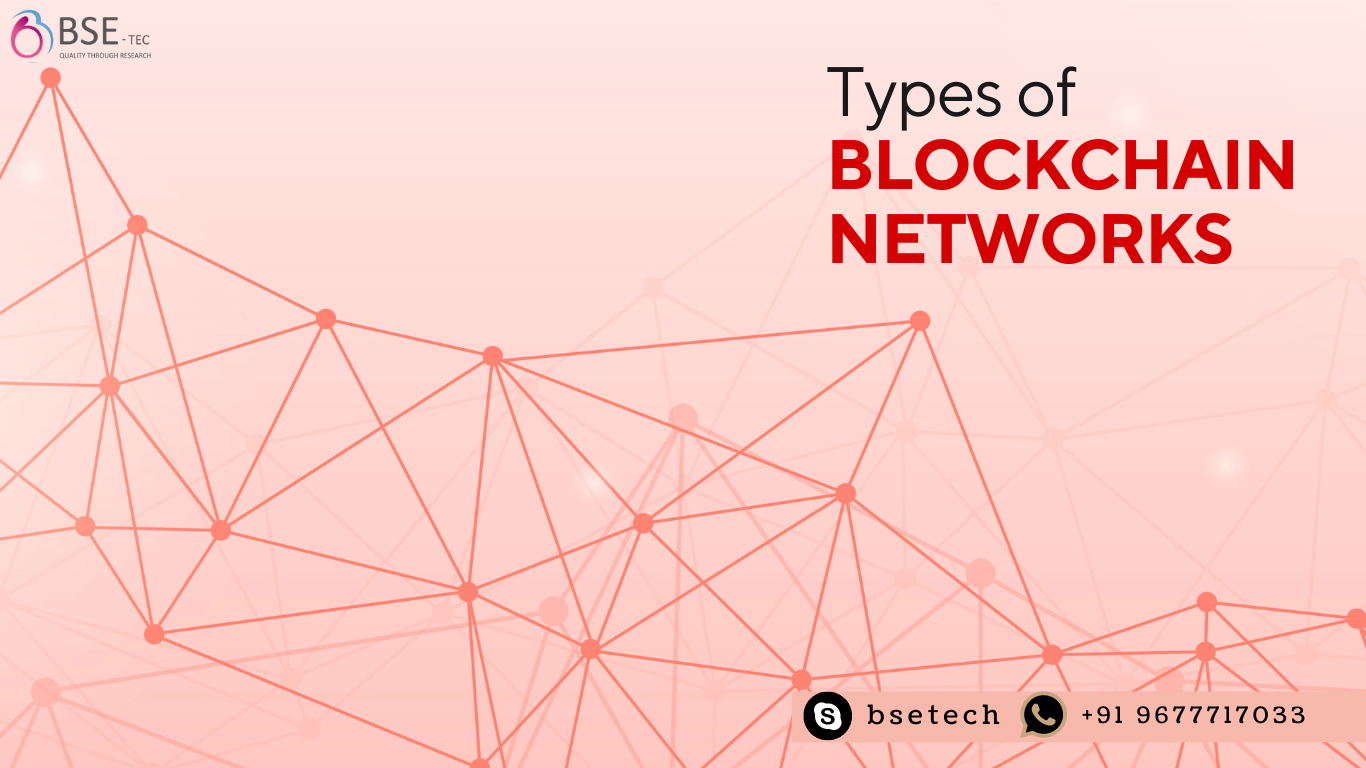 Types of Blockchain Networks | BSEtec
